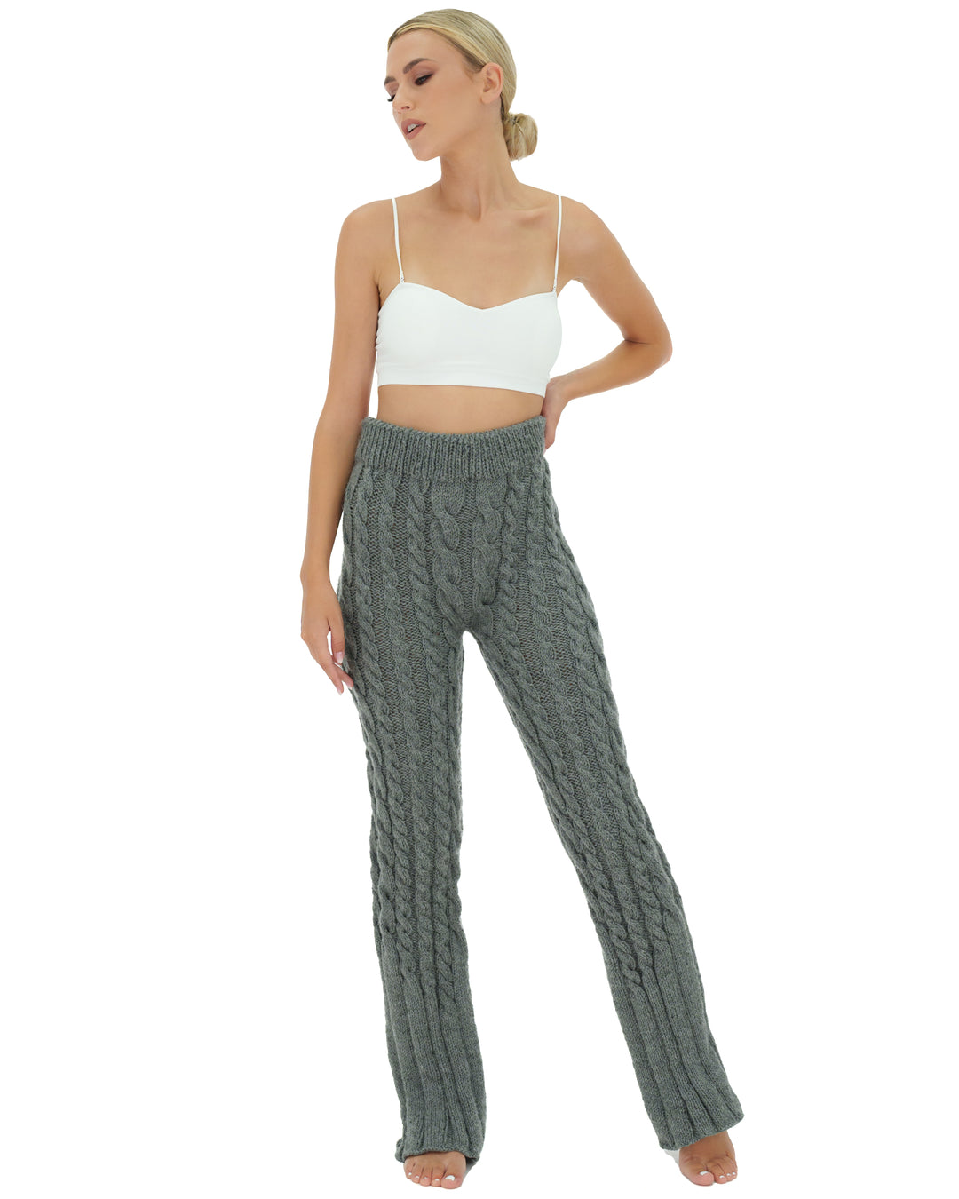 Cable Ribbed Pants – Mumshandmade