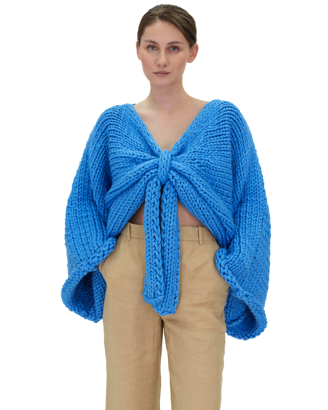 Chunky Bow Sweater Mumshandmade