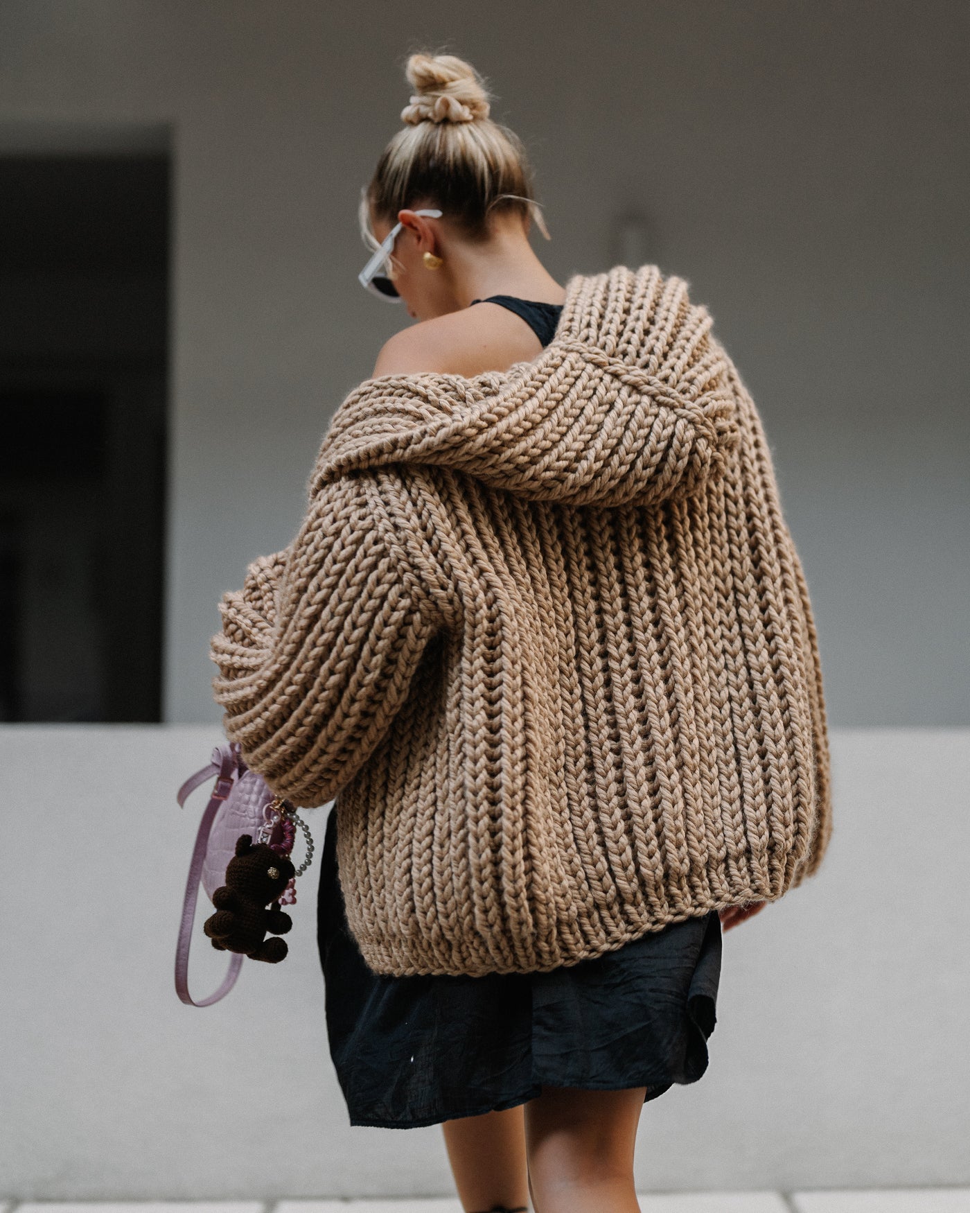 Long Cable Coat