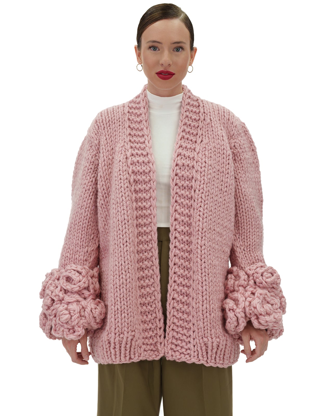 Floral Sleeves Cardigan – Mumshandmade